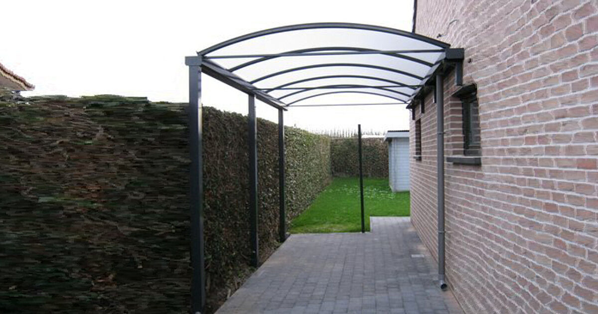 Carport boog muur 300 x 900 cm ( inrijbreedte x diepte ) / 4… | Orkam
