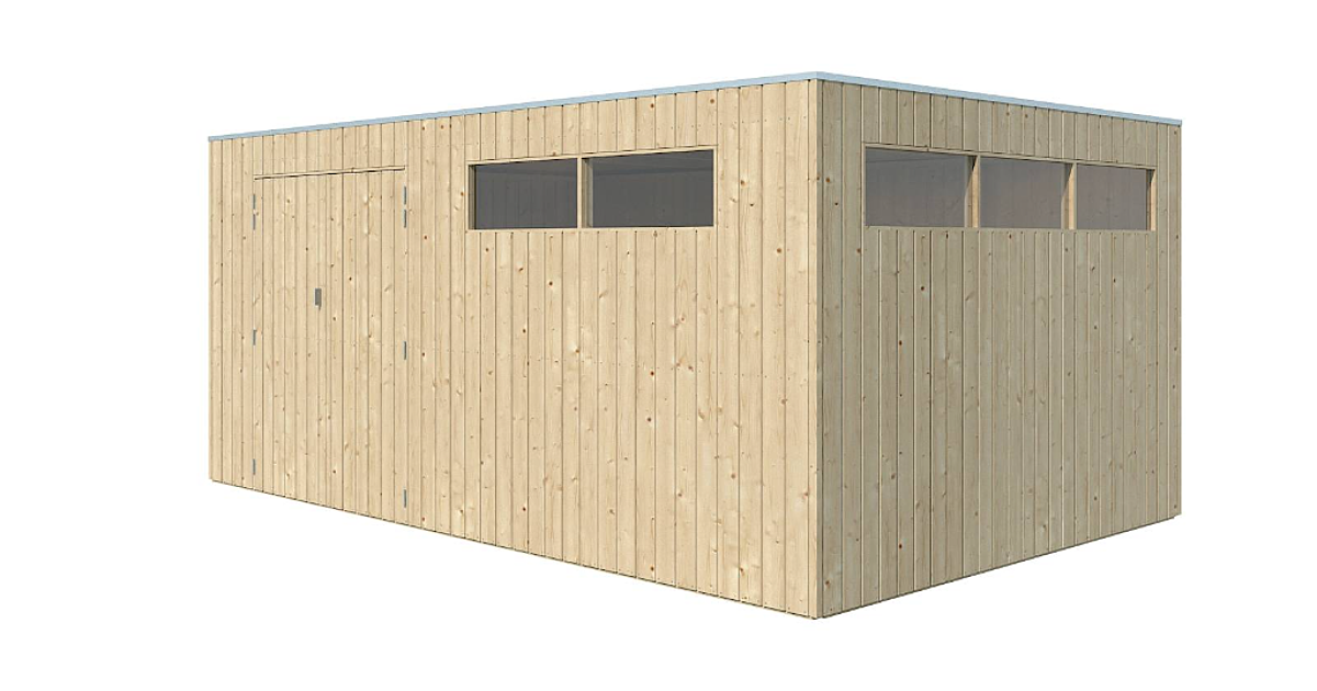 Tuinhuis Cube S 500 x 300 cm | Houten tuinhuizen | Orkam